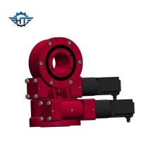 China Enclosed Housing Small Dual Axis Slew Gear For Sun Tracking Panel Project for sale