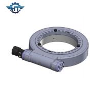 China Horizontal Mounted Solar Trackers Slew Drive Gearbox With 24V DC Motor for sale