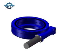 China Double Envelope Worm Small Slew Drive 89000 Nm Slow Speed Worm For Solar Tracker for sale