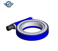 China 7 Inches Self Locking Solar Slew Drive For Tilted PV Tracking System Horizontal Single Axis for sale