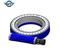 China Single Axis 9 Inch Vertical Worm Gear Slew Drive With High Accuracy For PV Solar Trackers for sale
