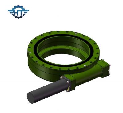 China SE1 Slew Drive Gearbox With Small Gear Motor For Automatic Solar Tracking System for sale