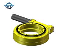 China SE1 Slew Drive Gearbox With Small Gear Motor For Automatic Solar Tracking System for sale
