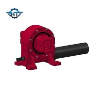 China 5'' Vertical Worm Gear Slew Drive With 900 Nm Output Torque And High Back Holding Torque for sale