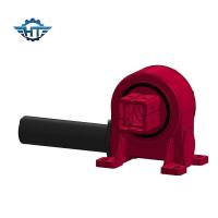 China Silver Grey Heavy Duty Single Axis Slewing Drive With Helical Tooth for sale