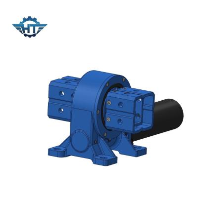 China Torque 800Nm Helical Gear Single Axis Solar Tracking Slewing Drive for sale