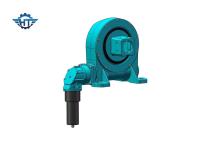 China Vertical VE9 Solar Tracker Slew Drive With Hourglass Worm And For 13*13, 14*14 Tube Size for sale