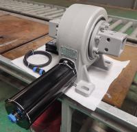 China Reverse Self Locking Slew Ring Drive Hall Sensor Worm Gear Slewing Ring for sale