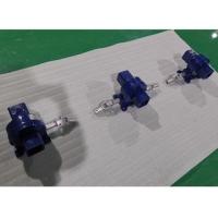China Cast Iron VE9 Worm Gear Drive Slow Rotating Single Axis 24VDC for sale