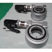 China Small Hourglass Worm Gear Slew Drive Rotary Motion RAL9006 for sale