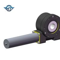 China Zero Backlash Single Axis Worm Drive Gearbox For Parabolic Though And Heating Tower for sale