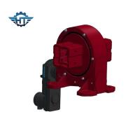 China 2 Portrait VE7 Solar Tracker Slew Drive With 24VDC Gear Motor For PV Tracking System for sale