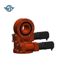 China SDE Model Worm Gear Slew Drive ISO CE Double Perpendicular Axis for sale