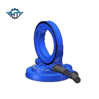China 7 Inches Dual Axis Slew Drive Gearbox For PV Panel Solar Tracker Slew Drive for sale