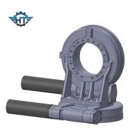 China IP66 Multi-Tooth Worm Gear Dual Axis Slewing Drive With Stepper Motor For PV Solar for sale