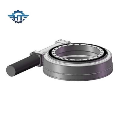 China 5 Inches 40% Transmission Efficiency Solar Tracker Slew Drive With Electric Motor for sale