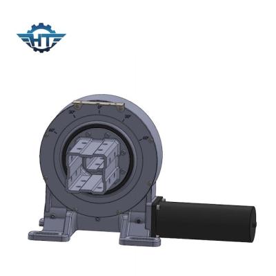 China Worm Gear Slew Drive Double Enveloping For Horizontal Single Tracking System for sale