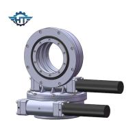 China SDE 7 Inches Solar Tracker Slew Drive Gear Motor 2000 Nm Dual Axis for sale