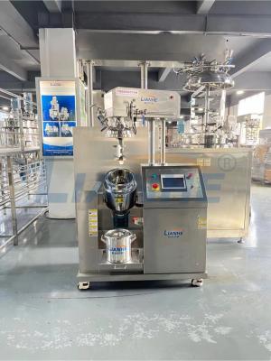 China Small Lab Emulsifier Mixer High Shear Homogenizer Toothpaste Mixing Machine for sale