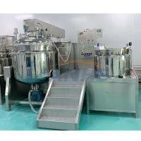 China 500L Paste Making Machine Vacuum Emulsifier Mixer For Mayonnaise for sale