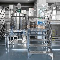 China Customized 500L 1000L High Shear Emulsifier Mixer Reactor Industrial Mixing Tank For Liquid for sale