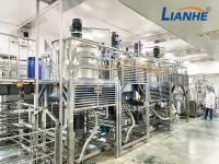 China Fixed Emulsifier Homogenizer Cosmetic Moisturizer Heating Mixer Gel Making Machine for sale