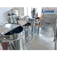 China Cleanser Essence Homogenizer Emulsifier Stainless Steel Auto Agitator Cosmetic Mixer for sale