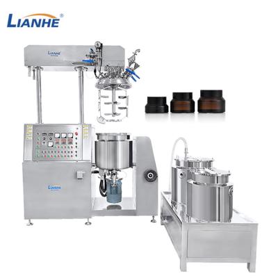 China 50L Vacuum Emulsifier Mixer Ointment Mixer Cream Homogenizer Mixer Vacuum Mixer for sale