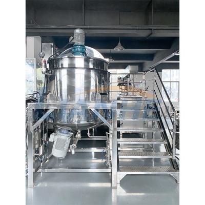 China 2000L Liquid Cleanser Homogenizer Emulsifier Mixer Agitator Detergent Making Tank for sale
