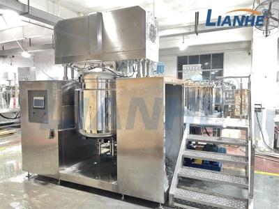 China 1000L Toothpaste Vacuum Emulsifier Mixer Dispenser Powder Mixing for sale