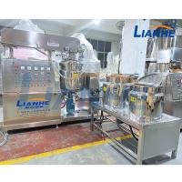 China 50L Vacuum Emulsifier Mixer Industrial Mixing Tank With Hydraylic Lifting System for sale