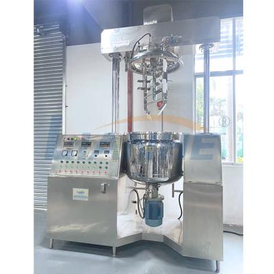 China SUS316L Vacuum Emulsifier Mixer Pharmaceutical Making With Scraper for sale