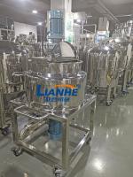 China SUS 304 100L Liquid Washing Mixing Machine Small Scale Homogenizer Mixer for sale