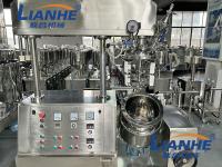 China 10L Laboratory Cream Body Lotion Skincare Vacuum Emulsifying Mixer Machine for sale