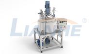 China 200L Sealed Cover Vacuum Homogenizer Mixing Heating Emulsifying Machine for sale