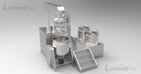 China 300L Cosmetic Production Line Hydraulic Lifting Vacuum Emulsifying Mixer Cream Ointment Mixer for sale