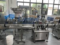 China Automatic 4 Nozzles Viscous Lotion Liquid Filling Machine For Soap Detergent Shampoo for sale