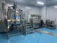 China Cosmetics Production Line Shampoo Homogeneous Mixer Paste Cream Emulsifying Machine for sale