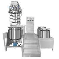 China 5.5KW SUS304 Cosmetic Cream Mixing Machine , Durable Vacuum Mixer Homogenizer for sale