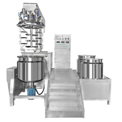 China 5.5KW SUS304 Cosmetic Cream Mixing Machine , Durable Vacuum Mixer Homogenizer for sale