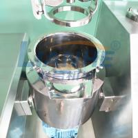 China PLC 5L Body Cream Making Machine , Steam Heating Vacuum Emulsifying Mixer for sale