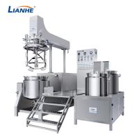 China SUS316L Steam Heating Cosmetic Cream Making Machine Mixer 250L for sale