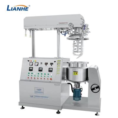 China SUS 316L High Shear Vacuum Emulsifier Mixer Cosmetic Manufacturing Machine for sale