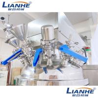 China Hydraulic Lifting PLC Cosmetic Manufacturing Equipment Used For Ointments ABB Motor for sale