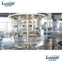 China Double Shear Cream Vacuum Emulsifier Mixer Machine 120 Degree PLC Control for sale