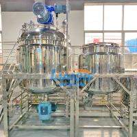 China 65 Rpm 1000L Lotion Mixer Machine Cosmetic , Fixed Type Ointment Making Machine for sale