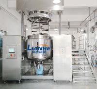 China 1 Ton Double Cylinder Vacuum Emulsifier Mixer Machine Hydraulic Lift for sale