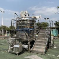 China 220V/380V Cosmetic Cream Manufacturing Equipment With Emulsification Pump for sale