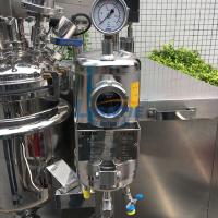 China 25L Small Scale High-End Vacuum Emulsifying Mixer European Standard for sale