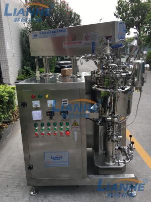 China 25L Small Scale High-End Vacuum Emulsifying Mixer European Standard for sale